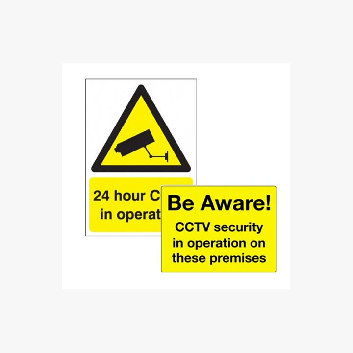 CCTV Signs | Security Camera Surveillance Warnings | Durable