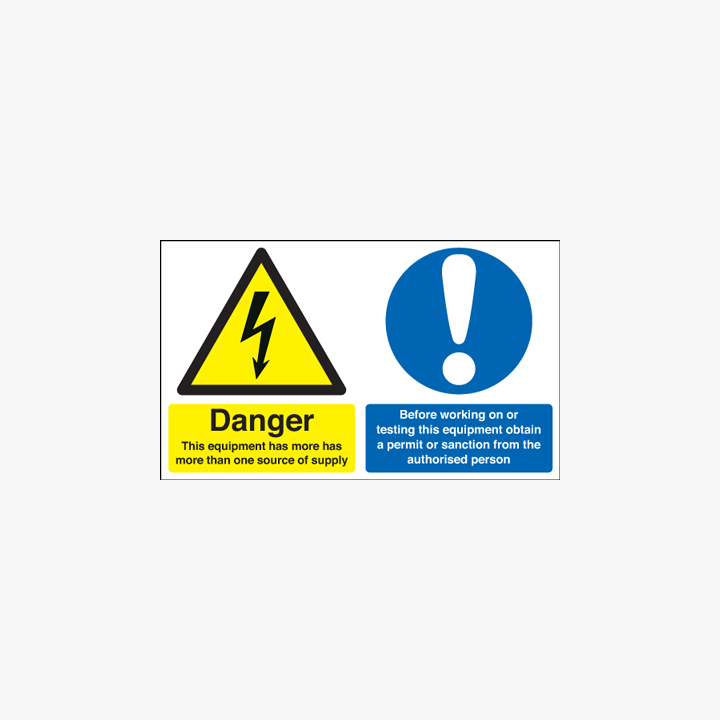 Dangerous To Environment Sign