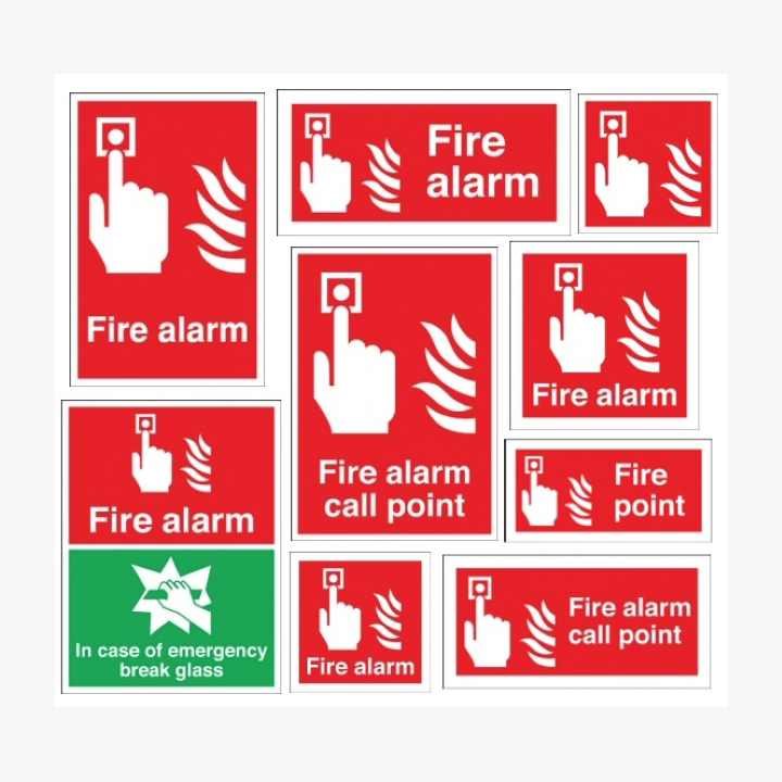 Fire Alarm Signs | Fire Point Signs | Safety Sign UK