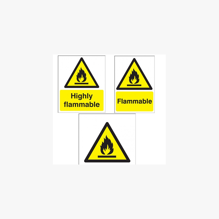 General Flammable Signs - Safety Sign UK