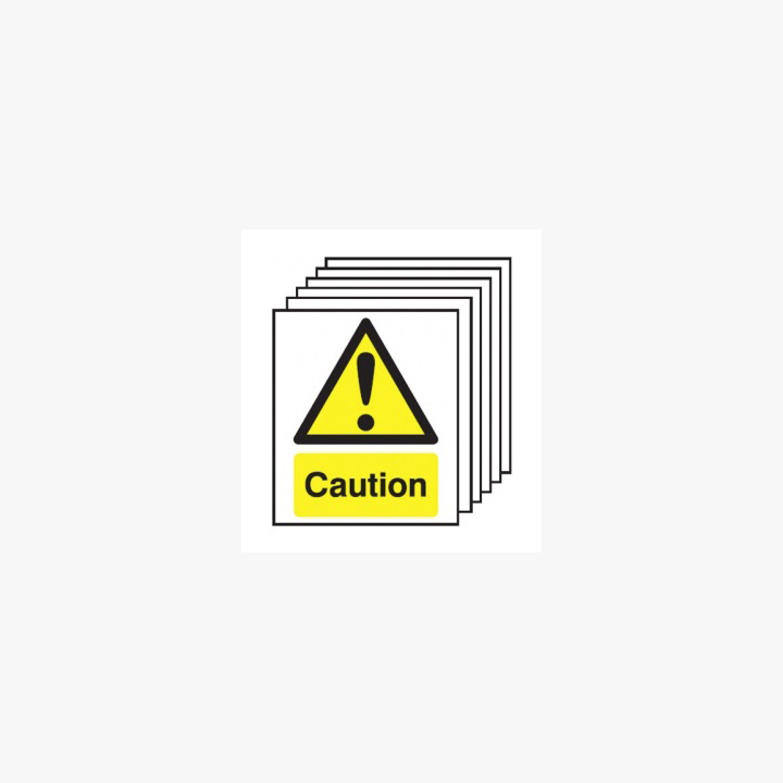 Caution Signs | Durable Safety Warnings | Compliant with UK Standards
