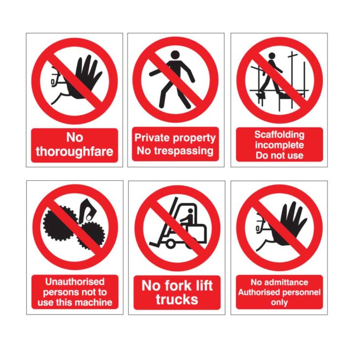 Safety Sign UK | Health & Safety Signs | Hazard Signage