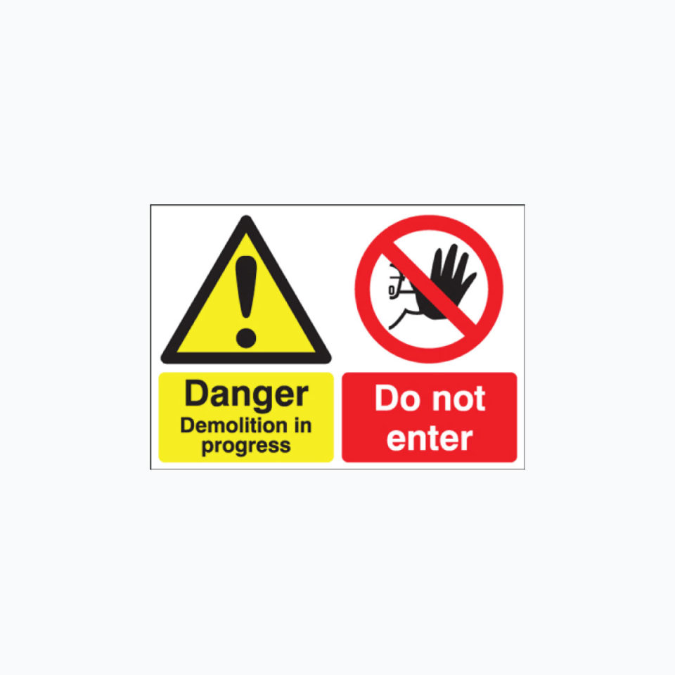 Danger Signs | Safety Hazard and Warning Signs | Safety Signs UK