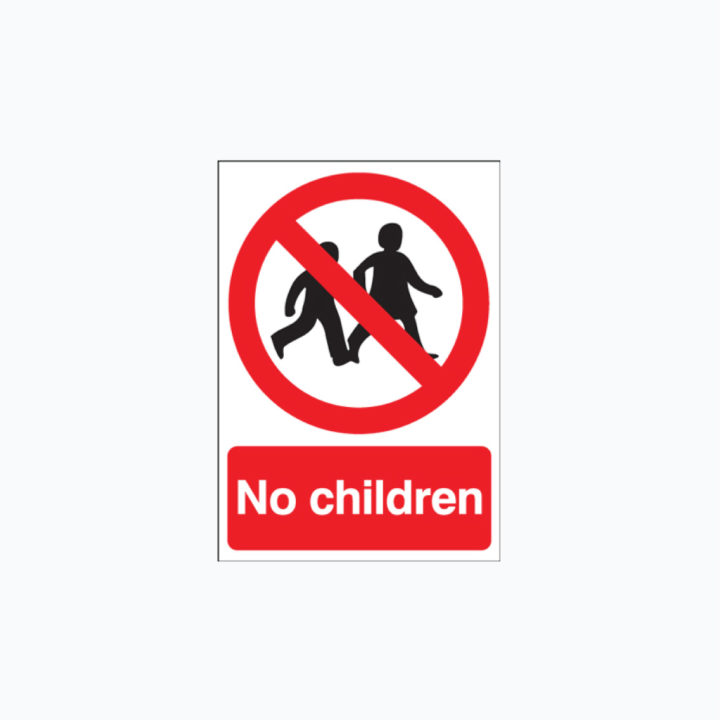 Prohibition Safety Signs | Prevent Unwanted Activity | Safety Signs UK