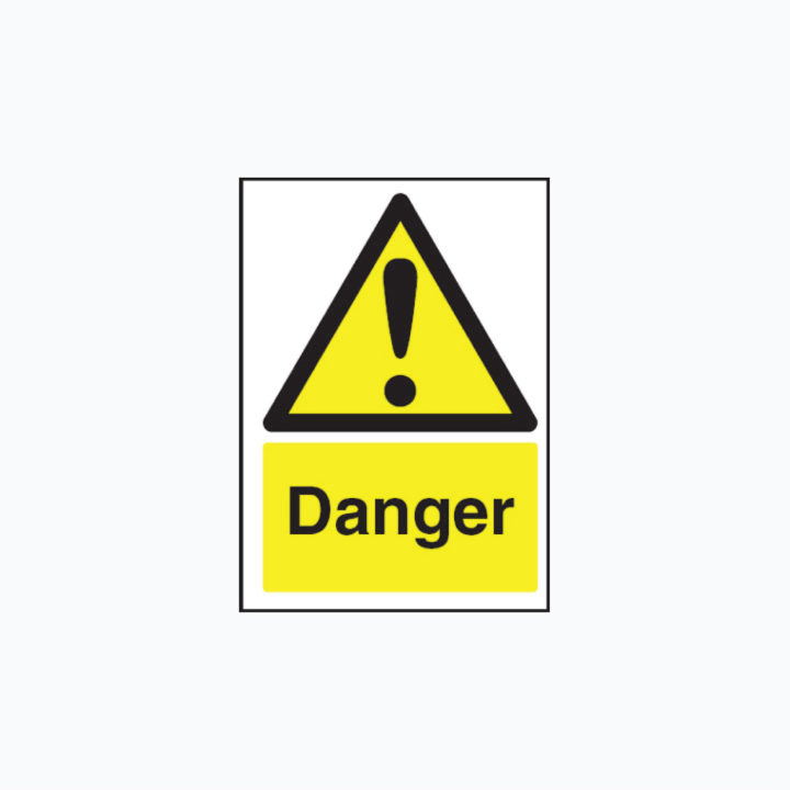 Danger Signs | Safety Hazard and Warning Signs | Safety Signs UK